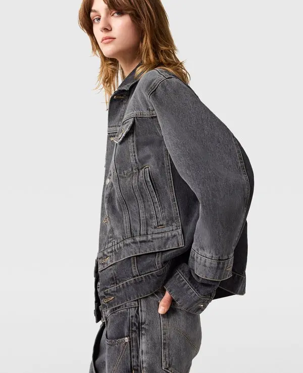 Stella McCartney Double Waistband Chap Jeans