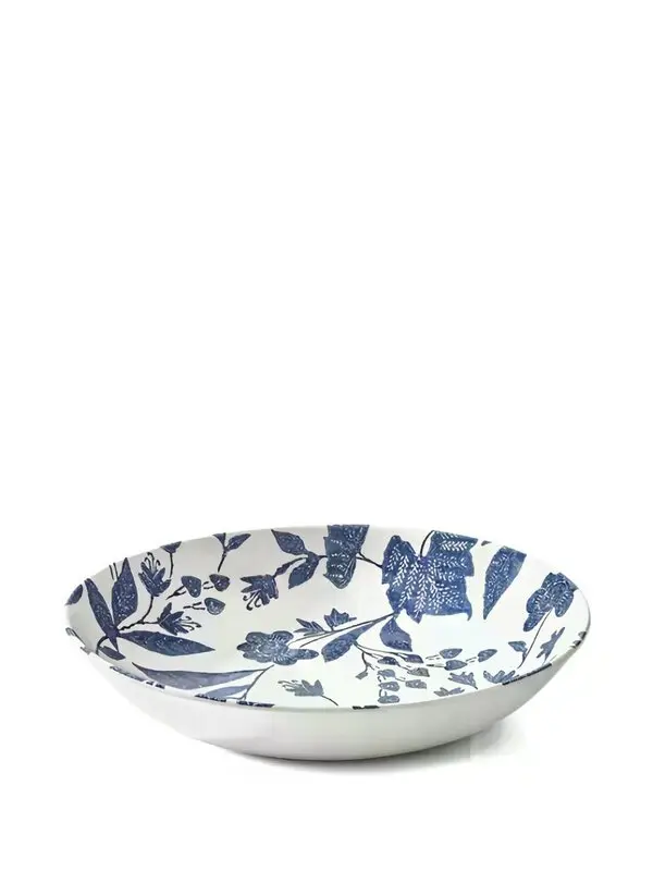 Ralph Lauren X Burleigh Patterned Bowl - Blue