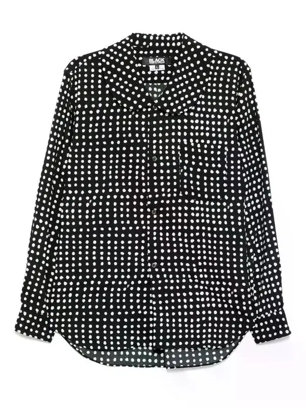 Comme Des Garçons Filip Pagowski Polka-dot Shirt