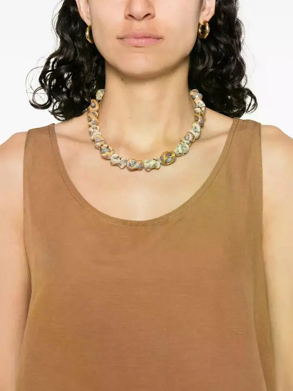 MOUTAKI Slub-texture Tank Top