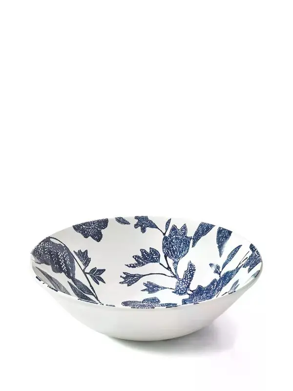 Ralph Lauren X Burleigh Patterned Bowl - Blue