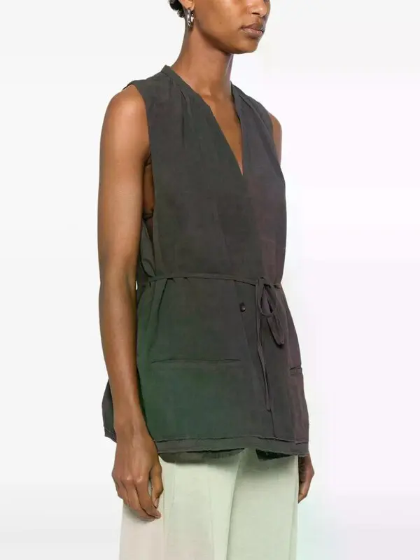 ZIGGY CHEN Paneled Waistcoat