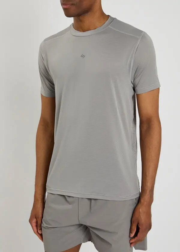 REPRESENT 247 Contour Run Stretch-jersey T-shirt
