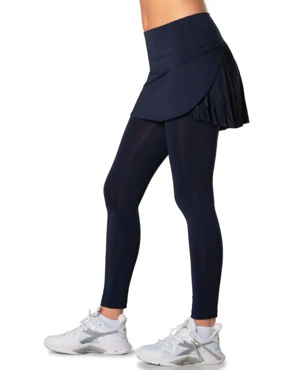 Lucky In Love Skirt And Leggings Combo - Navy