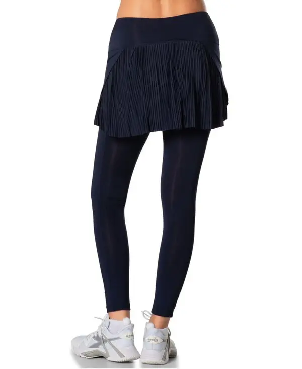 Lucky In Love Skirt And Leggings Combo - Navy