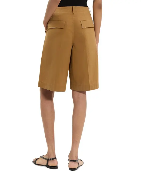Theory Relaxed Cotton Shorts