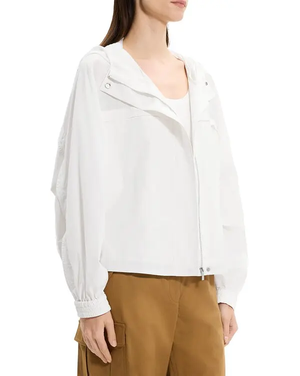 Theory Gathered Back Jacket - White
