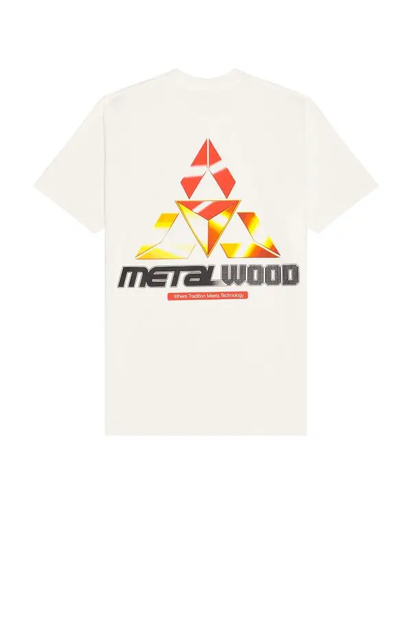 METALWOOD STUDIO Tri-metal T-shirt - White