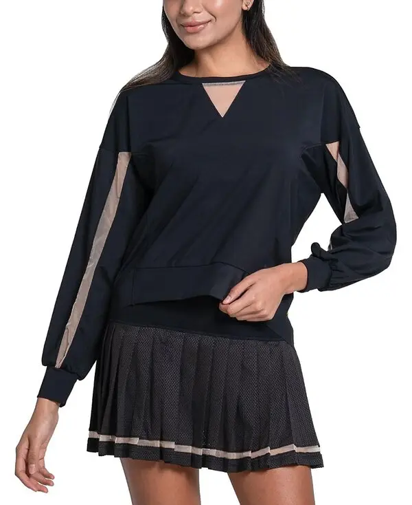 Lucky In Love Be Tulle Throw Over - Black