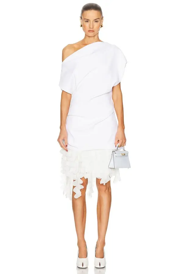 Brandon Maxwell The Kayla Dress - White