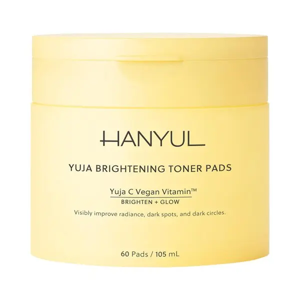 HANYUL Yuja Brightening Toner Pads With Vitamin C And Niacinamide - One-color