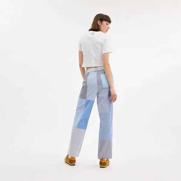 COACHTOPIA Patchwork Striped Pants