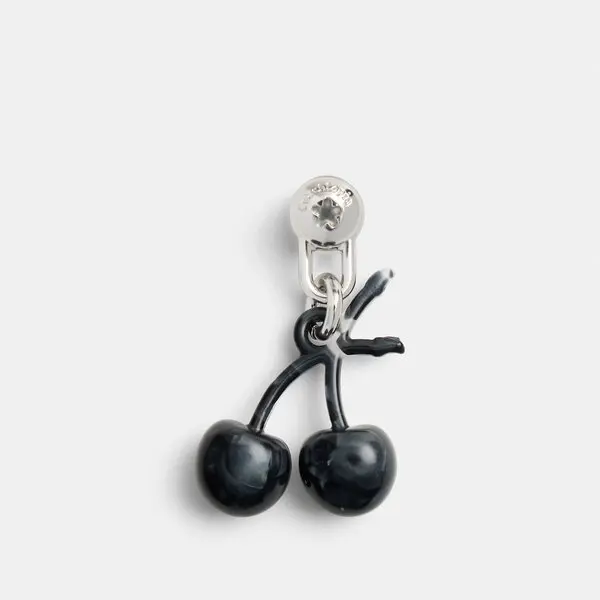 COACHTOPIA Cherry Bag Charm - Black