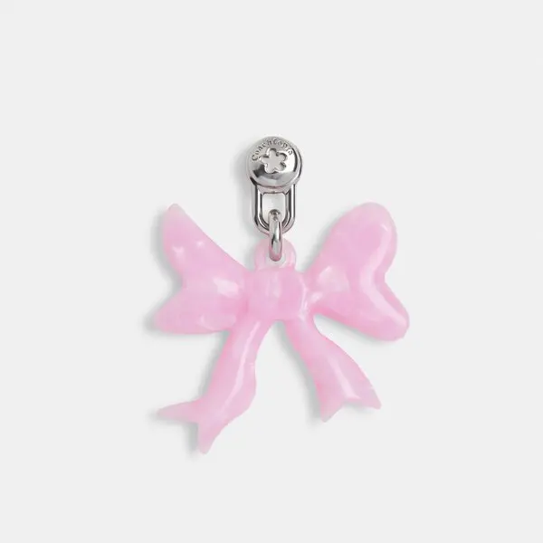 COACHTOPIA Bow Bag Charm - Pink/multi