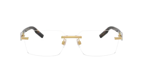 Dolce & Gabbana Rectangle Eyeglasses - Or