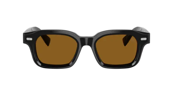 Brunello Cucinelli Rectangle Frame Sunglasses - Nero