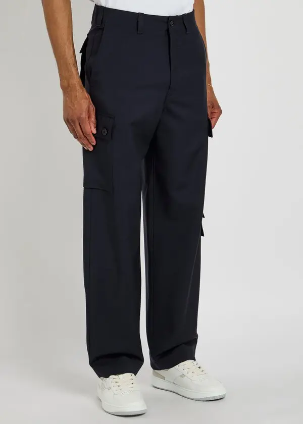 Givenchy Wool-blend Cargo Trousers
