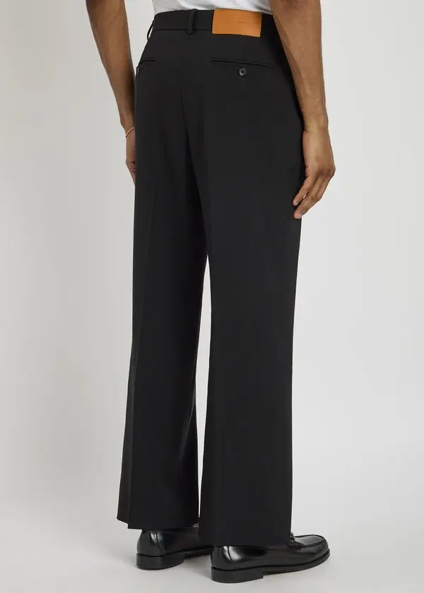 SECOND / LAYER Stretch-wool Trousers