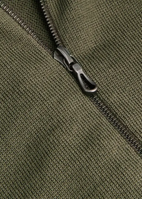 John Smedley Hooded Wool Sweatshirt