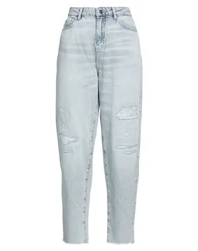 Armani Exchange Cotton Tapered Jeans - Blue