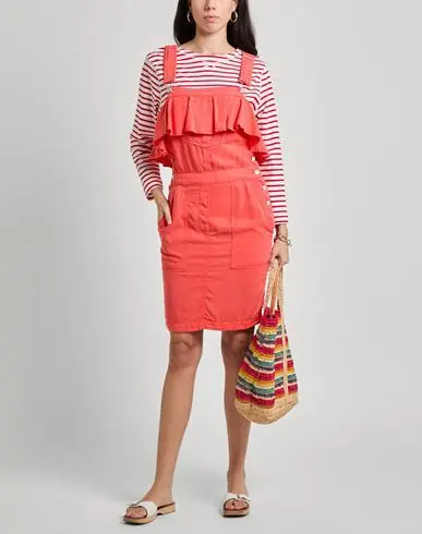 Moschino Woven Lyocell Overalls