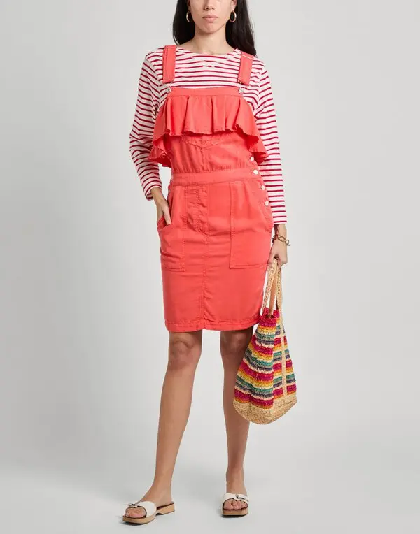 Moschino Woven Lyocell Overalls