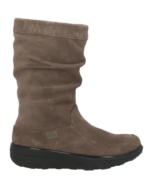 Fitflop Ankle Boots In Leather - Grey