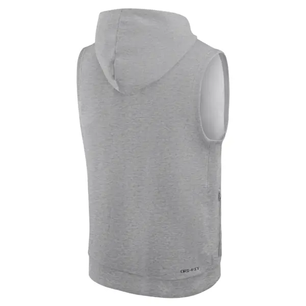 JORDAN Michigan Sideline Dri-fit College Sleeveless Pullover Hoodie