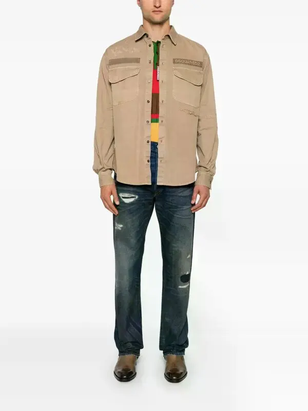 Ralph Lauren Ripped Denim Jeans