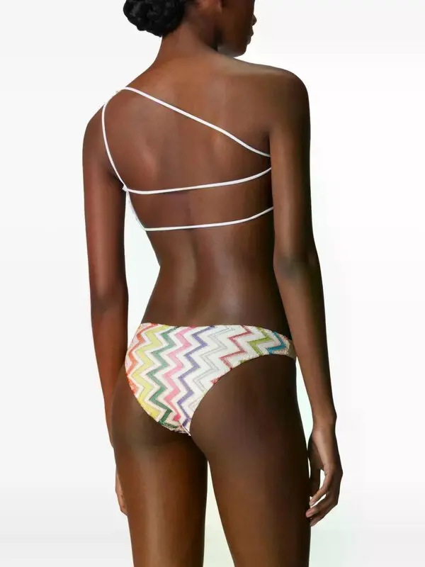Missoni Zigzag-pattern Bikini - White