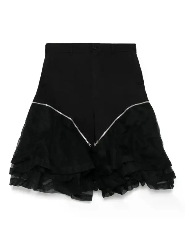 Comme Des Garçons Ruffled Shorts