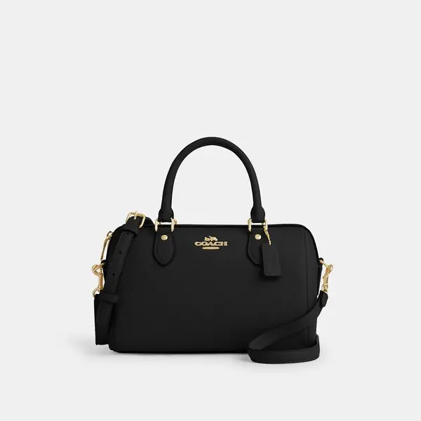 COACH OUTLET Rowan Satchel Bag - Gold/black