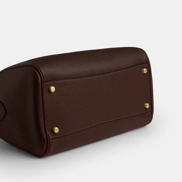 COACH OUTLET Coach Rowan Satchel Bag - Gold/maple