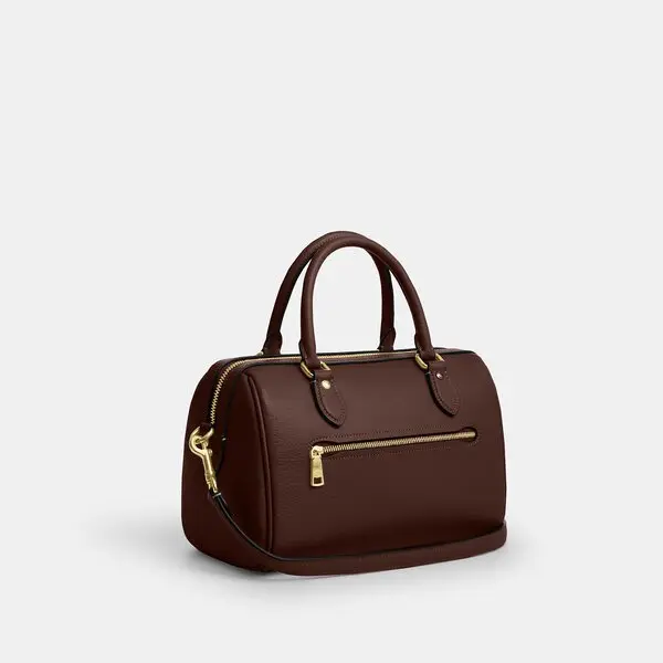 COACH OUTLET Coach Rowan Satchel Bag - Gold/maple