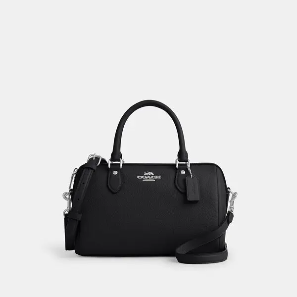 COACH OUTLET Rowan Satchel Bag - Silver/black