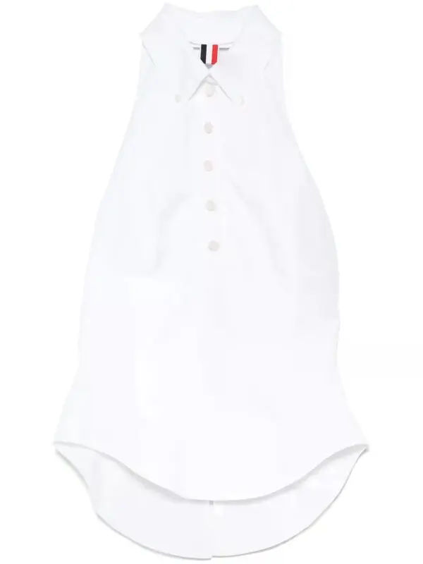 Thom Browne Cotton Halterneck Top