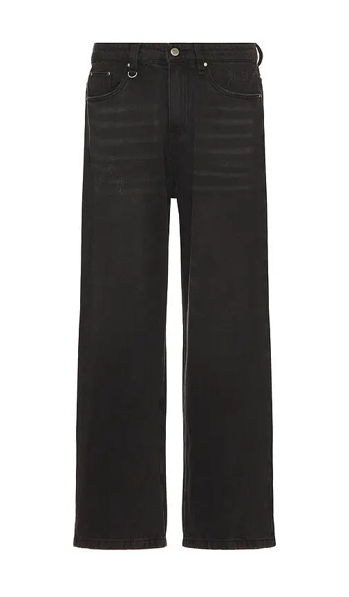 DRMERS CLUB Heart Pocket Jeans - Black