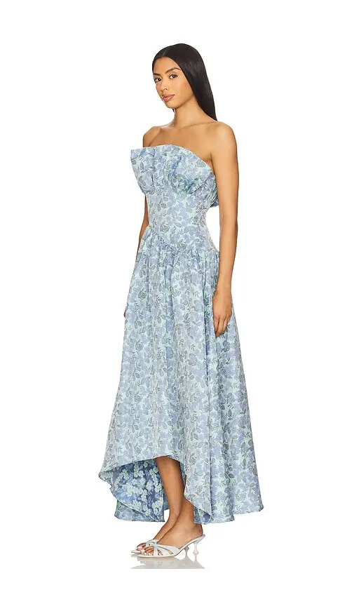 ELLIATT X Revolve Jacquard Asymmetric Gown