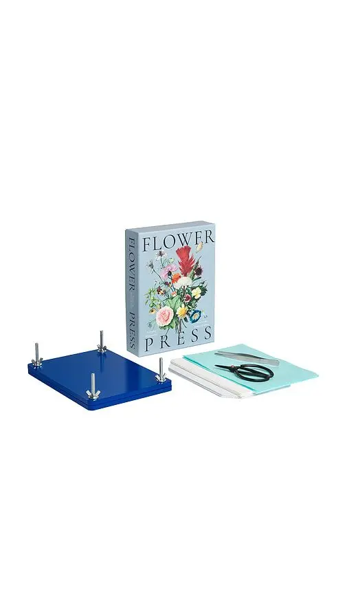 PRINTWORKS Flower Press Kit - Blue Multi