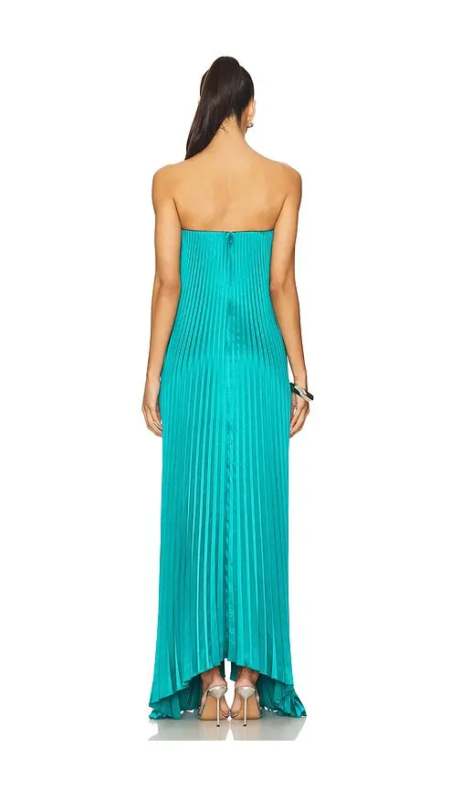 L'IDEE Black Tie Gown - Teal