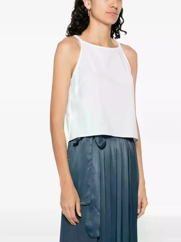 MOUTAKI Sleeveless Top - White