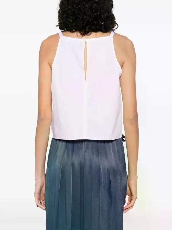 MOUTAKI Sleeveless Top - White