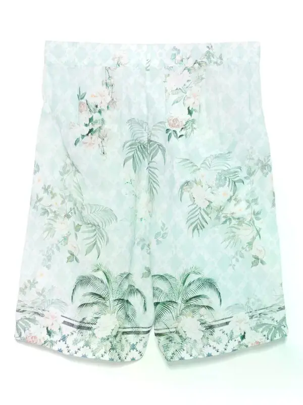 Camilla Jardim Party-print Shorts
