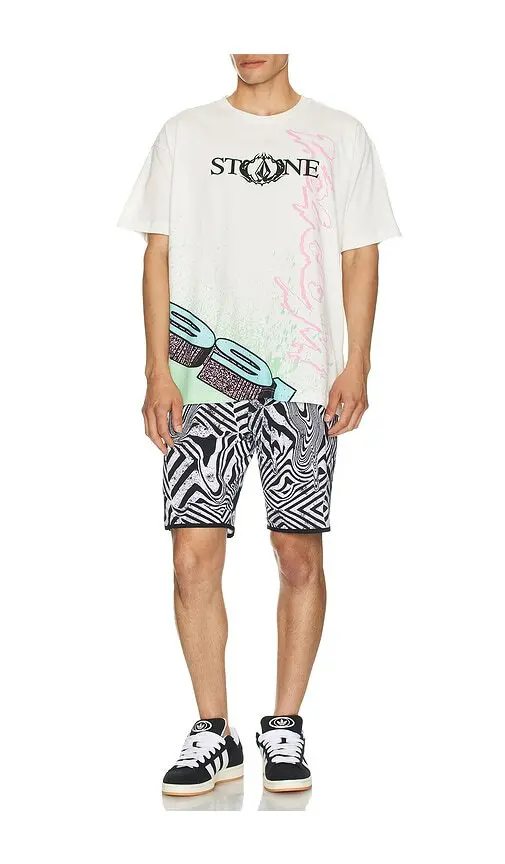 Volcom Heavy Tubes Tee In White