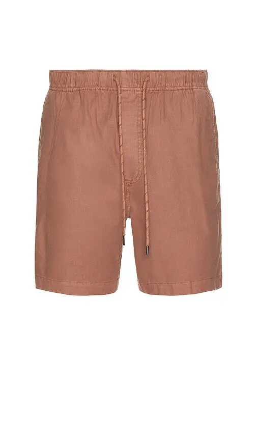 Faherty Brand Essential Drawstring Short - Cedar Rose