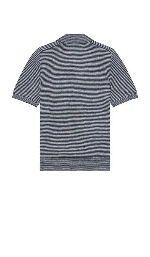 Faherty Brand Linen Sweater Polo