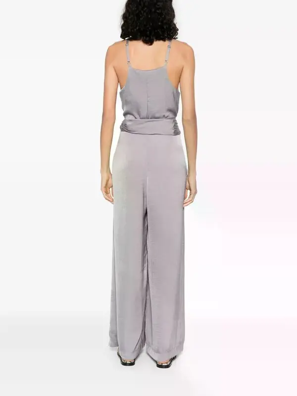 MOUTAKI Wrap Jumpsuit - Grey