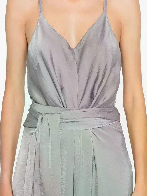 MOUTAKI Wrap Jumpsuit - Grey