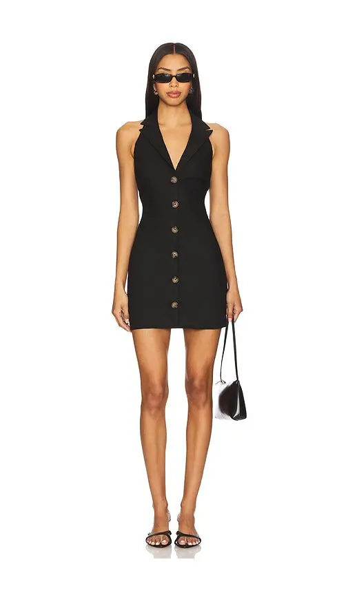 Tularosa Lennon Mini Dress - Black