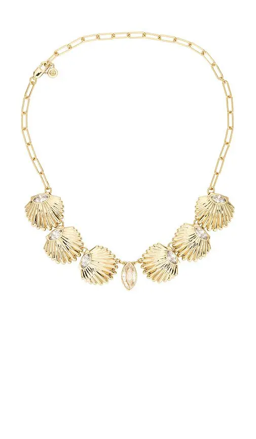 Ettika Scallop Shell Choker - Gold